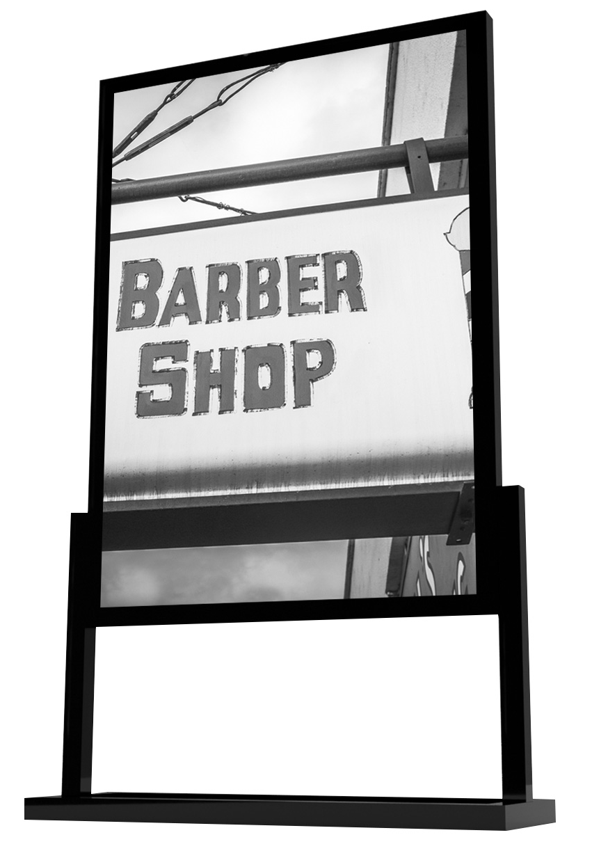 Barber Signs - League City Sign Company Custom Business Sign Shop Maker